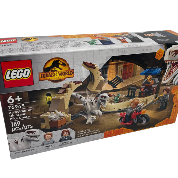 Lego | Toys | Lego Jurassic World 76945 Atrociraptor Dinosaur Bike ...